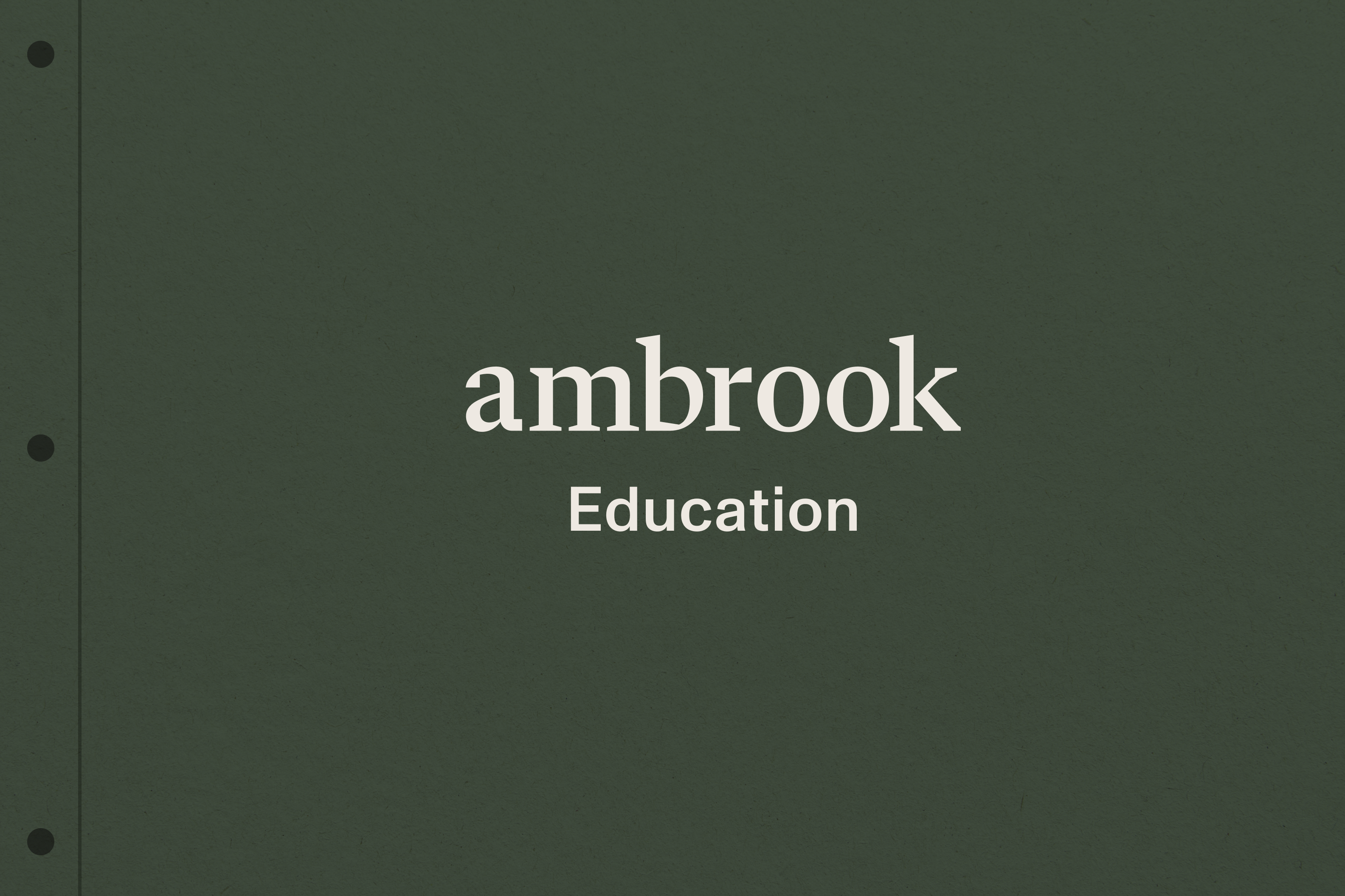 Ambrook Education
